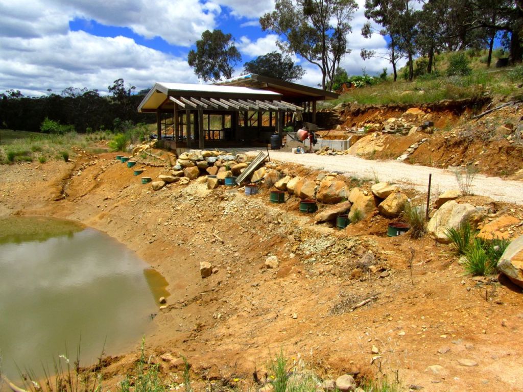 The saga of the middle dam - Milkwood: permaculture courses, skills ...