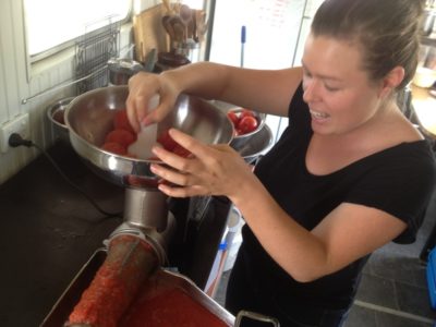 There's always a first time for Passata... - Milkwood: permaculture ...