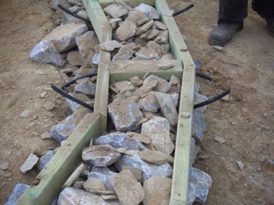 Roundhouse build: foundations and walls - Milkwood: permaculture ...