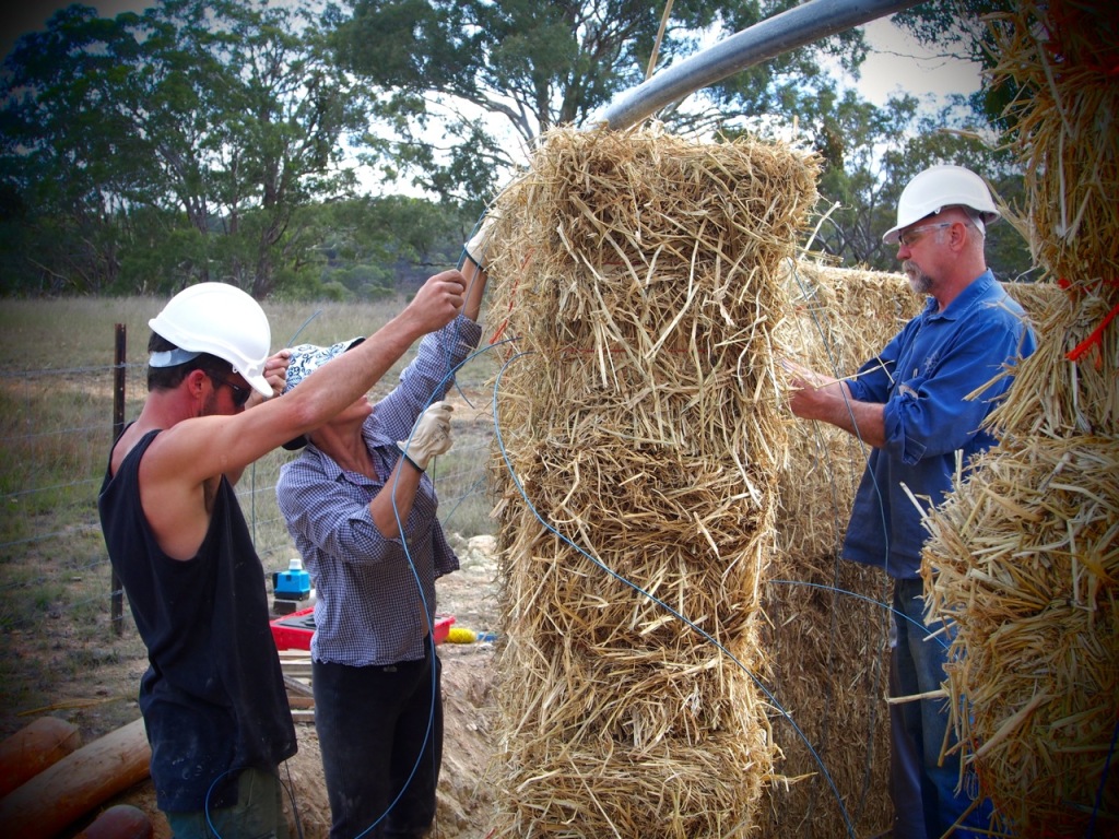 Roundhouse build: foundations and walls - Milkwood: permaculture ...