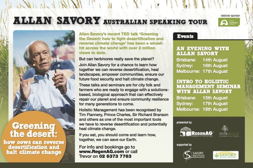 'This is Not a Doomsday Talk': Allan Savory's address to the Savory ...