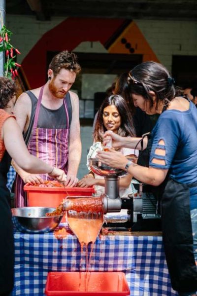 Photos from our Passata Day - Milkwood: permaculture courses, skills ...
