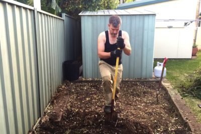 Preparing a new Garden Bed with Double Digging