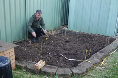 Preparing a new Garden Bed with Double Digging